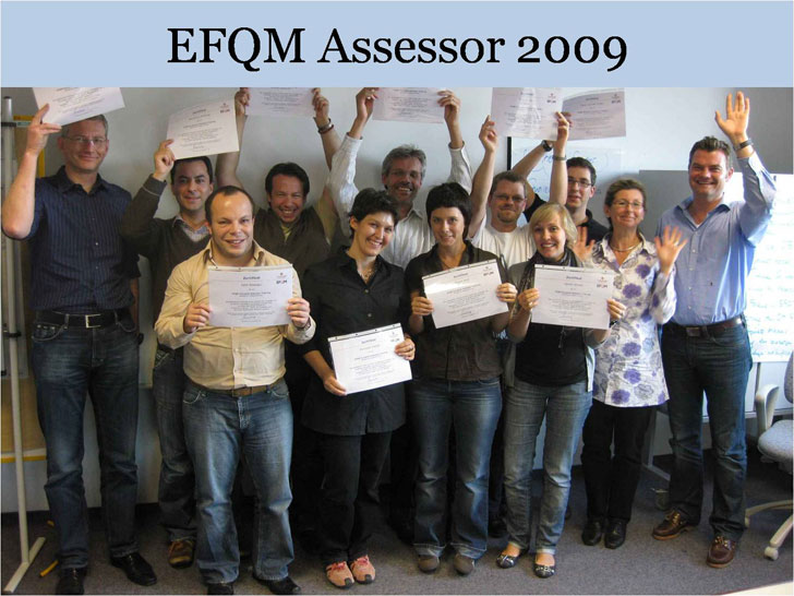 Training zum EFQM Assessor erfolgreich abgeschlossen – QualityExperts ...